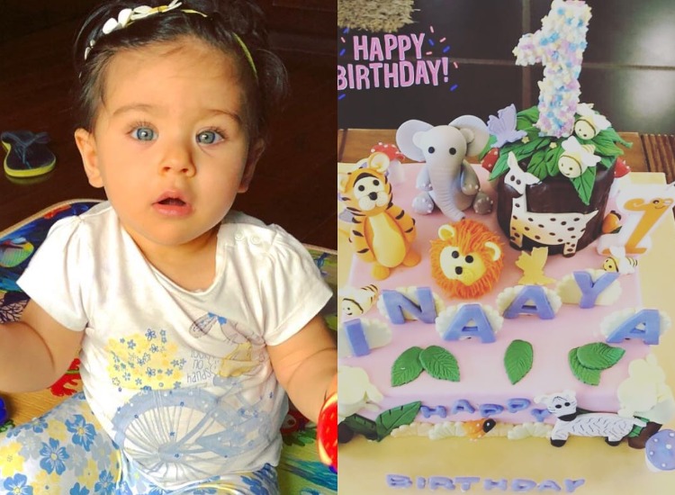 Soha Ali Khan's little princess Inaaya's Jungle-Themed first birthday ...