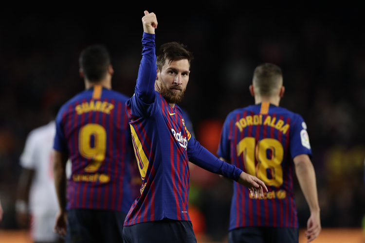 La Liga: Lionel Messi scores record 400th goal in Spanish league ...