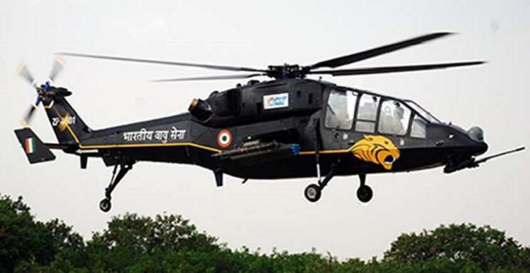 HAL made Light Combat Helicopter successfully carries out air-to-air ...