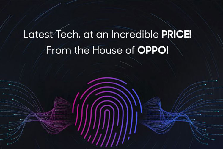 New Oppo smartphone with in-display fingerprint sensor teased for India ...