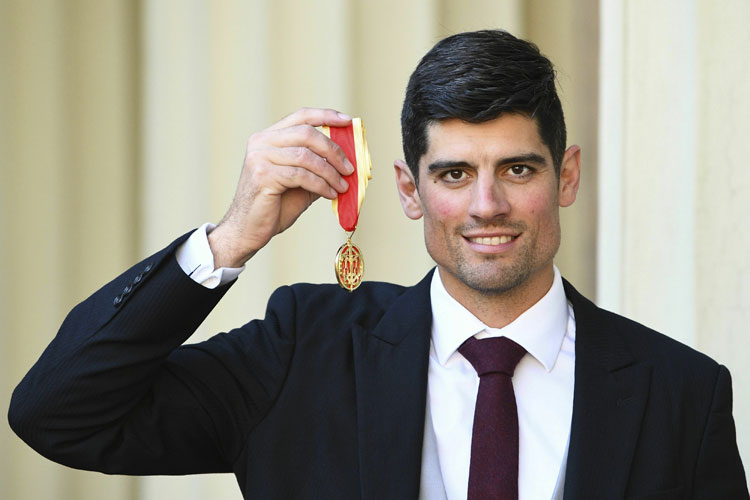 It's 'Sir Alastair Cook' now: Former England captain receives ...
