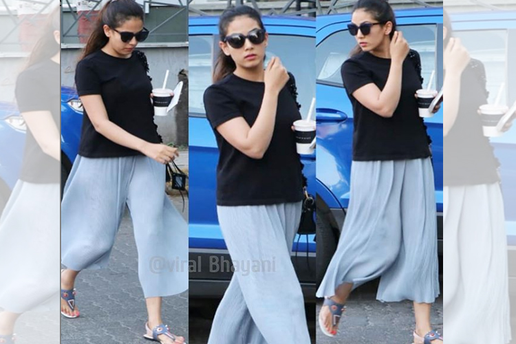 Mira Rajput keeps it simple yet classy in casual wear for a coffee date ...