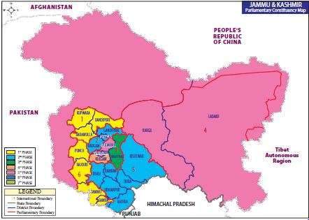 Lok Sabha Election 2019: Voting in J&K will be held in five phases ...