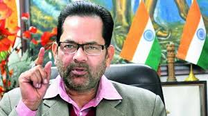 Mukhtar Abbas Naqvi, a BJP Muslim face, is Union Minister again | India ...
