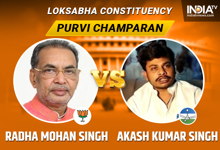 Purvi Champaran Lok Sabha seat: Radha Mohan Singh leads | India News ...