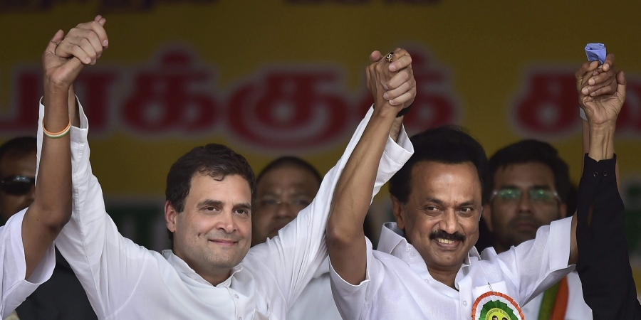 DMK decides to stick with Congress even after elections | Lok News ...