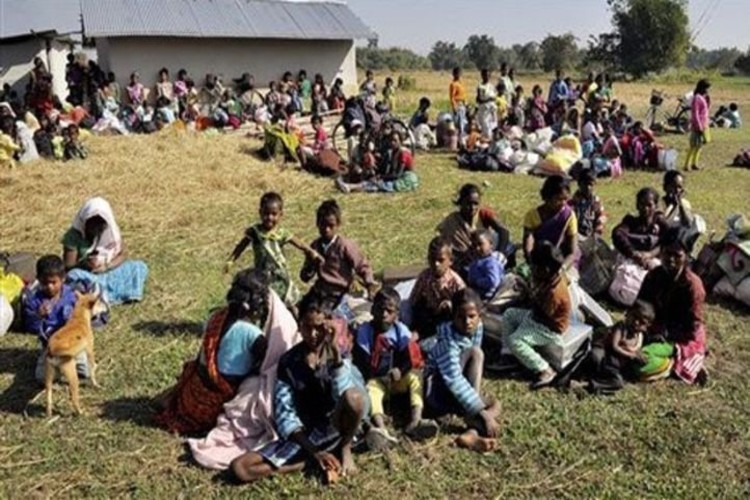 Living in anonymity, tribals displaced from Chhattisgarh due to ...