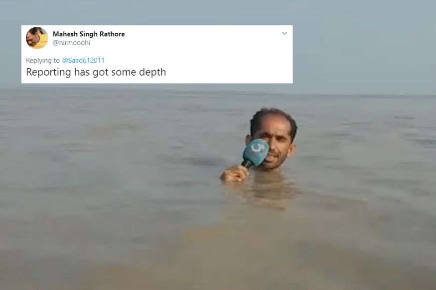 Pani Pani Re: Pakistani reporter stands in neck-deep water for in-depth ...