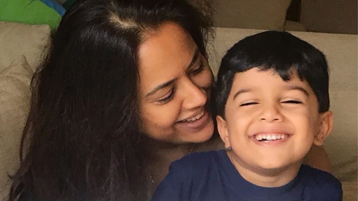Sameera Reddy names her daughter Nyra, shares adorable picture ...