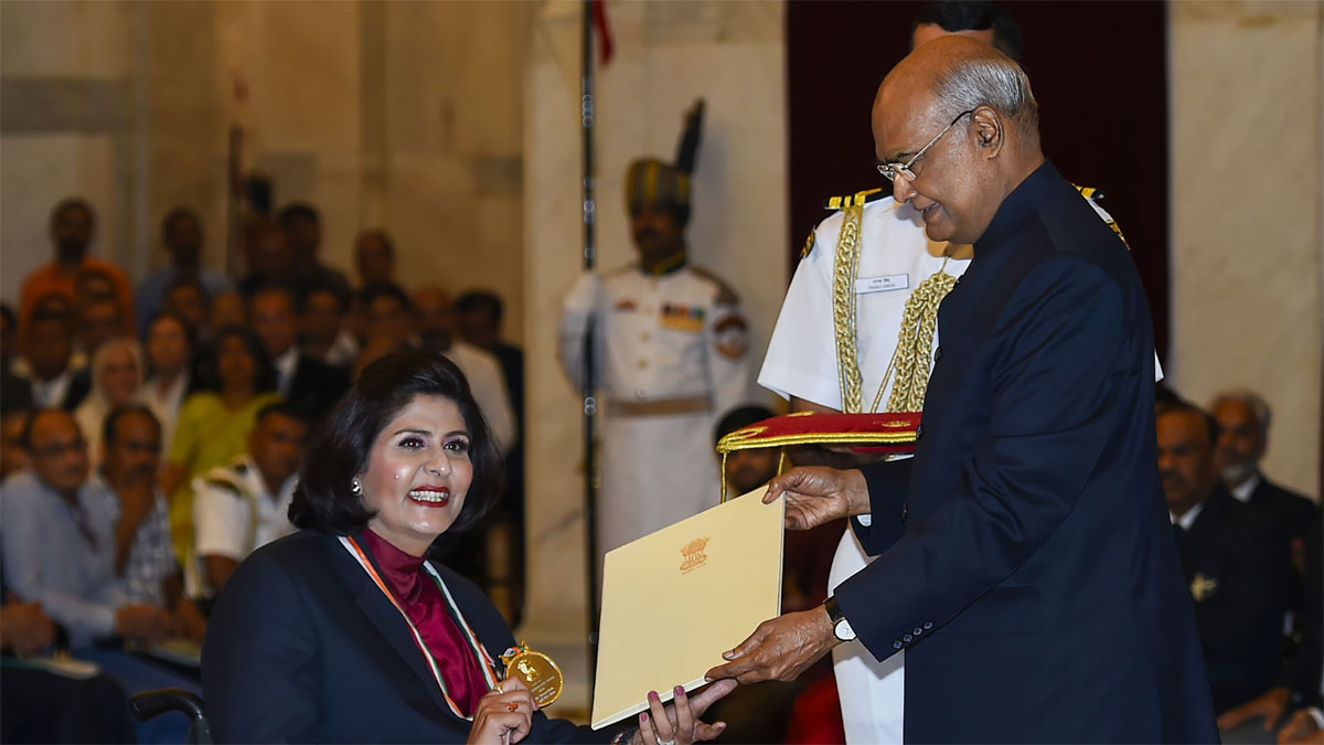 Deepa Malik becomes first para-athlete to receive Khel Ratna; Jadeja ...