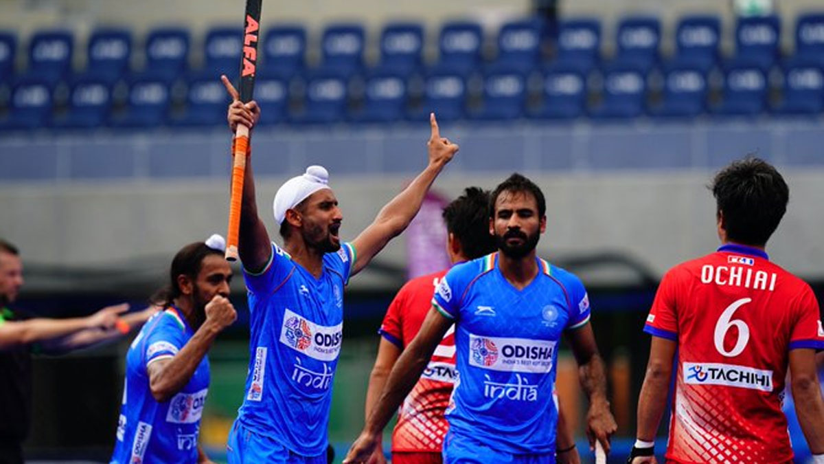 Mandeep hat-trick helps India beat Japan 6-3 to reach final of Olympic ...