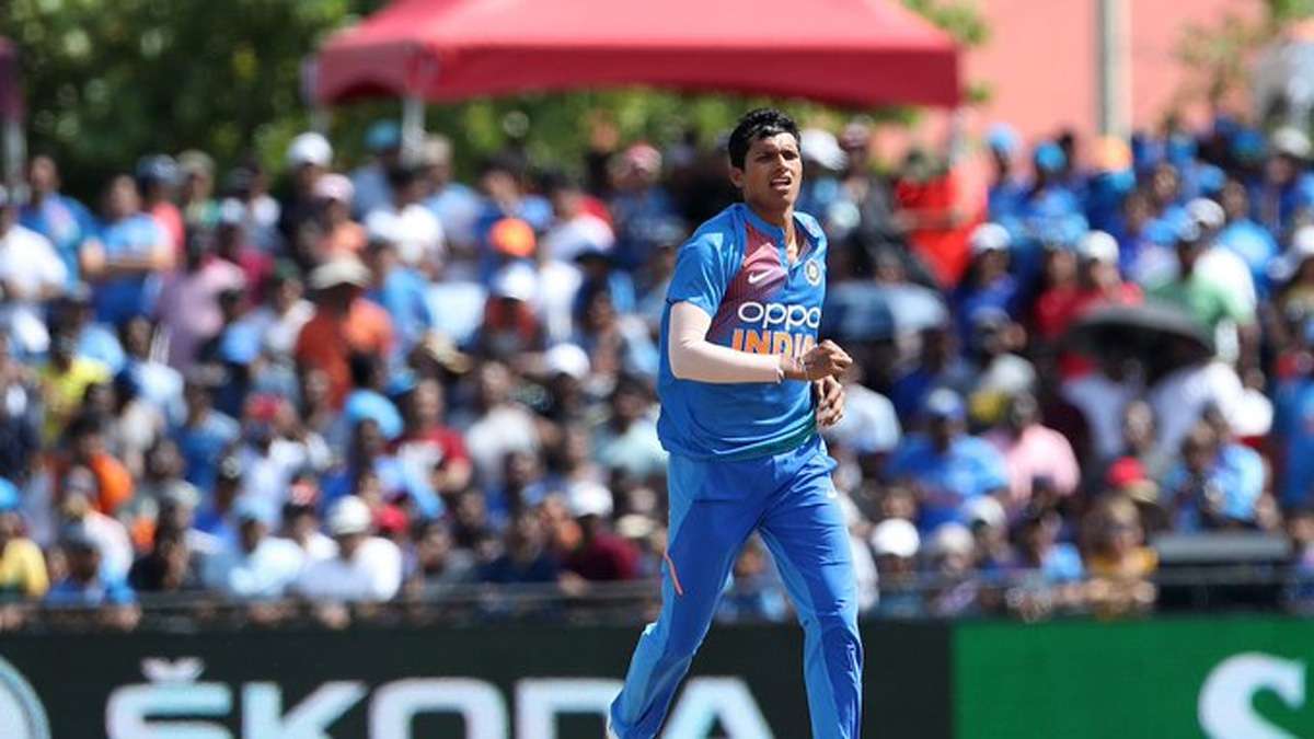 1st T20I: Navdeep Saini shines on debut with three wickets during India ...
