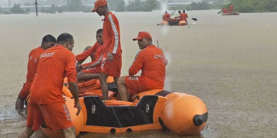 NDRF rescue boat overturns in Karnataka's Koppal; Amit Shah conducts ... NDRF rescue boat overturns in Karnataka's Koppal; Amit Shah conducts ...