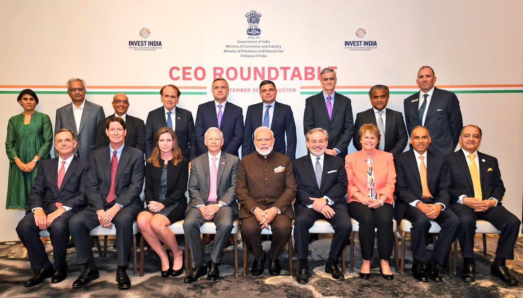 PM Modi's meeting with CEOs from energy sector 'fruitful': MEA | India ...