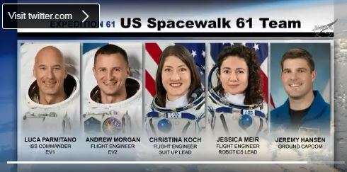 Watch NASA astronauts perform live repair spacewalk at the ISS ...