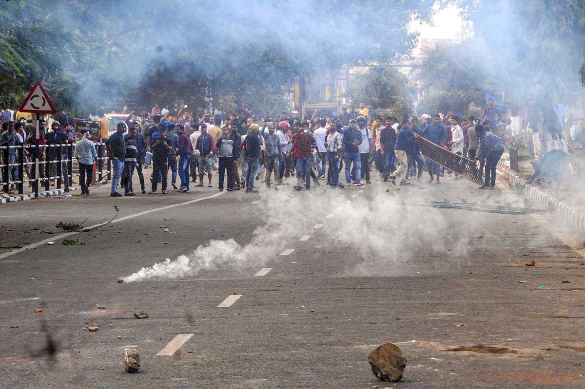 Assam burns over CAB; trains cancelled, roads blocked, curfew imposed ...