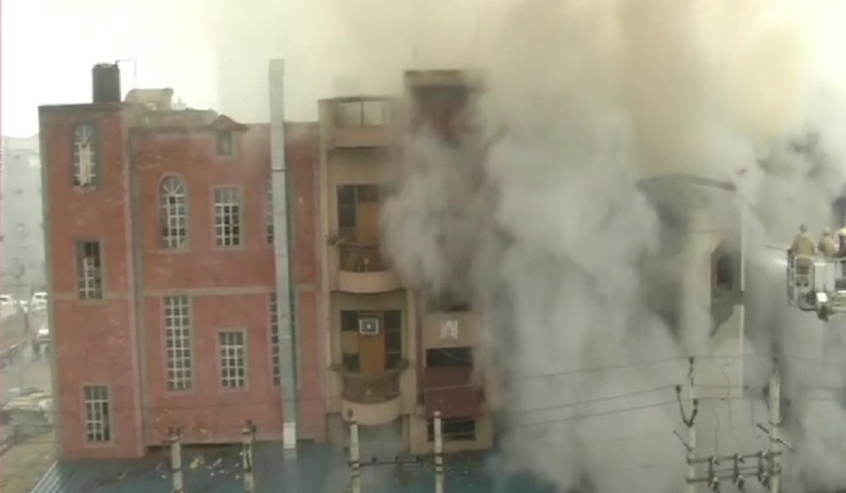 Fire at 2 factories in Delhi's Narela; 36 fire tenders on spot | India ...