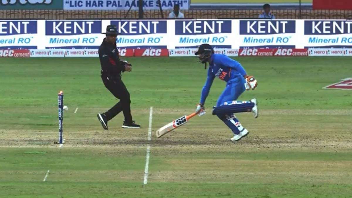 india vs west indies 1st ODI: Ravindra Jadeja run out in bizarre ...