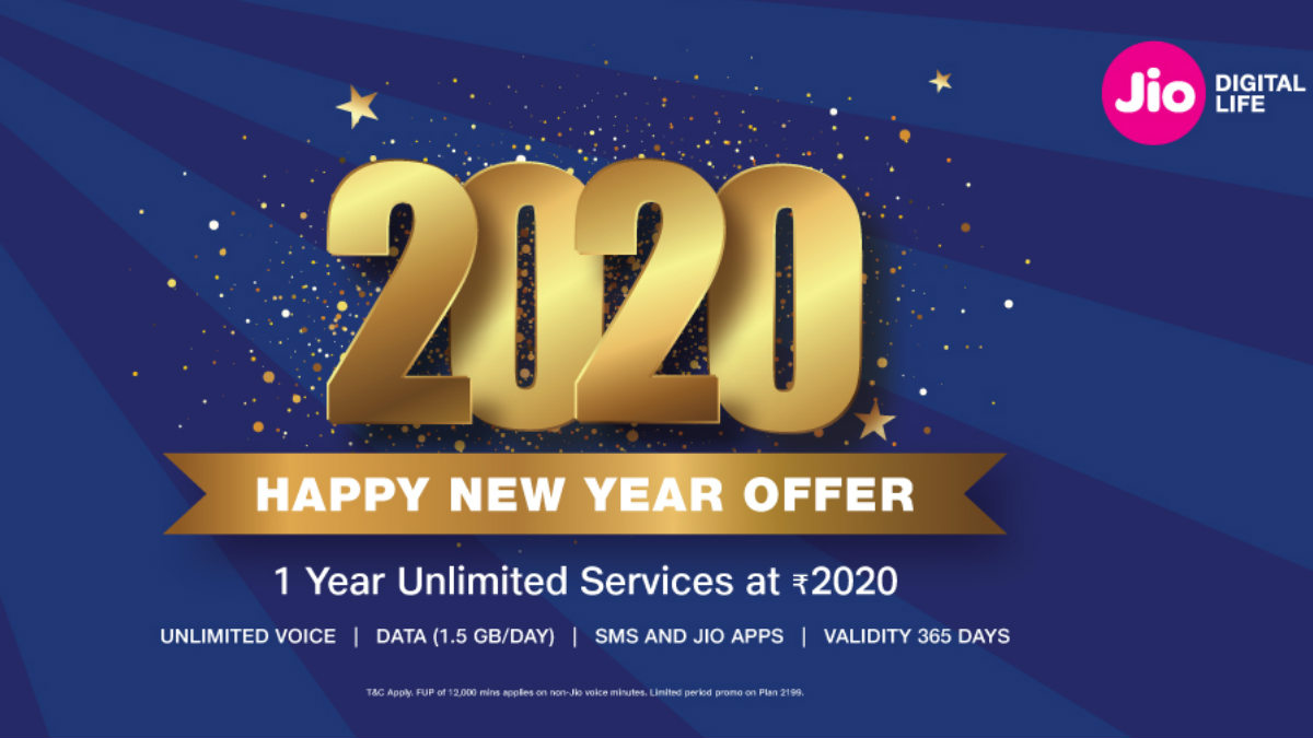 Reliance Jio announces Happy New Year Offer: Here's what includes ...