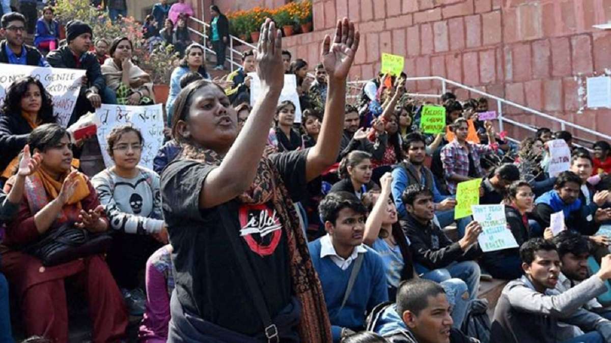 JNU protest: Students boycott semester exams; demand complete rollback ...