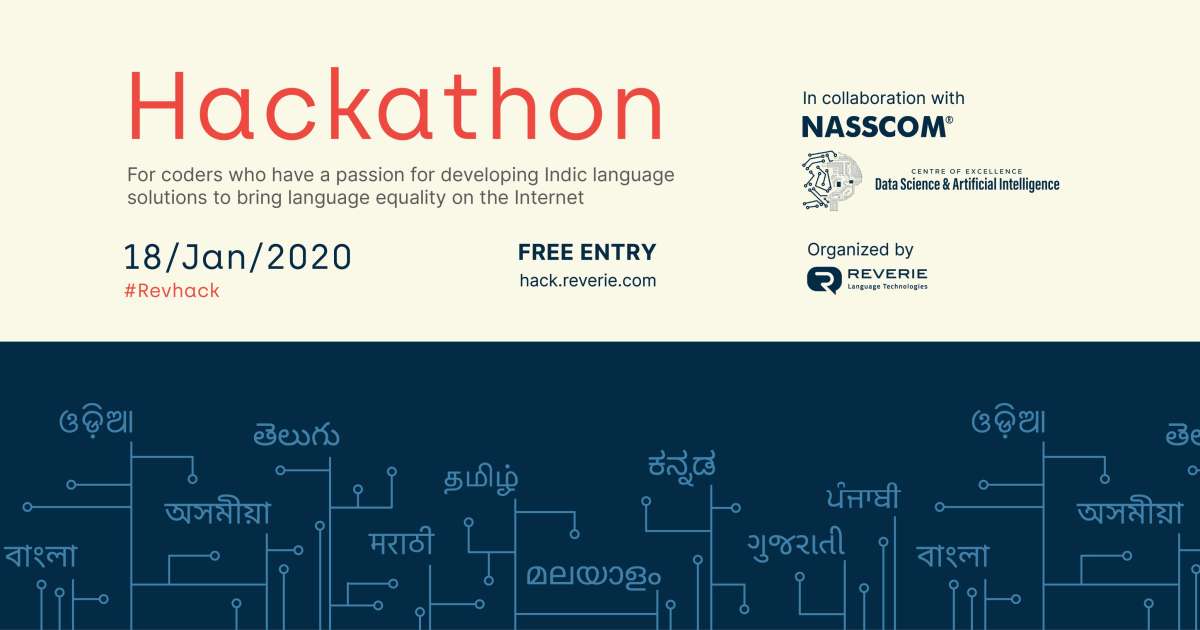 RevHack 2020: Bengaluru hosts first Indian language based hackathon ...