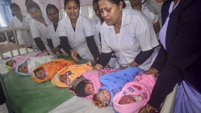 India records highest number of new born babies on New Year's day ...