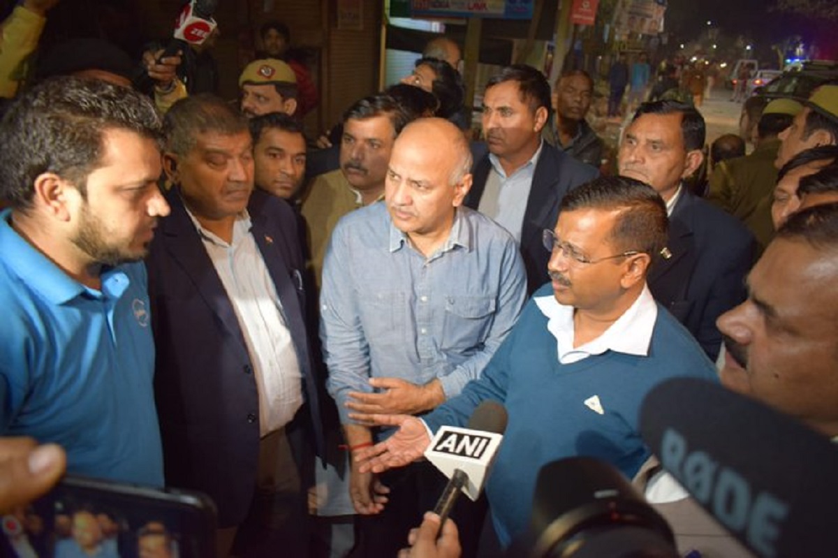 Arvind Kejriwal, Manish Sisodia visit sensitive areas in Northeast ...