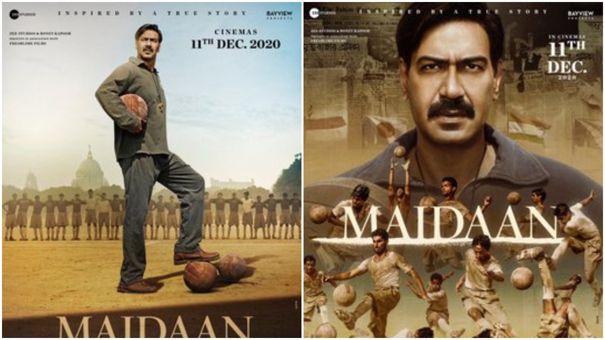 Ajay Devgn announces Maidaan new release date with engaging posters ...