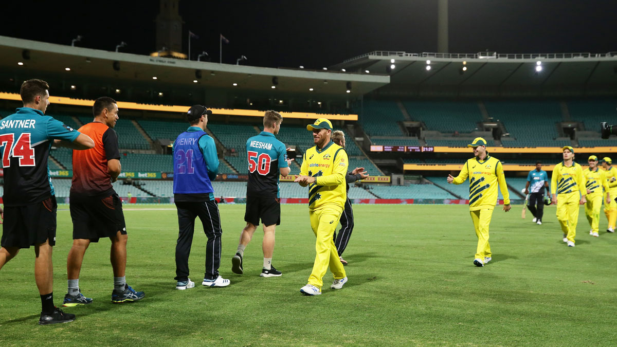 1st ODI: Australia beat New Zealand by 71 runs with no spectators at ...