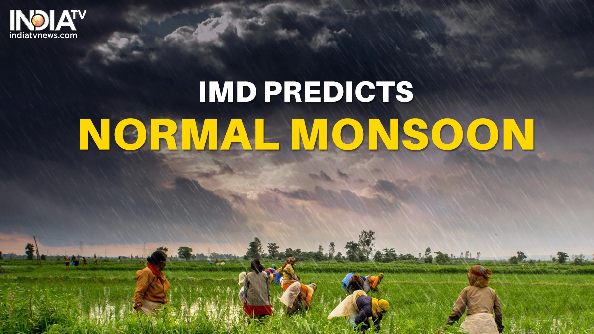 Normal monsoon this year, IMD predicts | India News – India TV