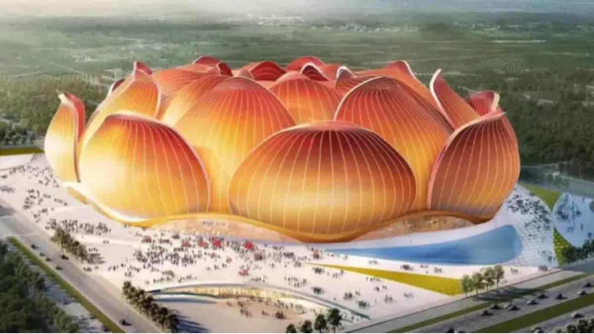 Chinese club Guangzhou Evergrande begin work on world's biggest soccer ...