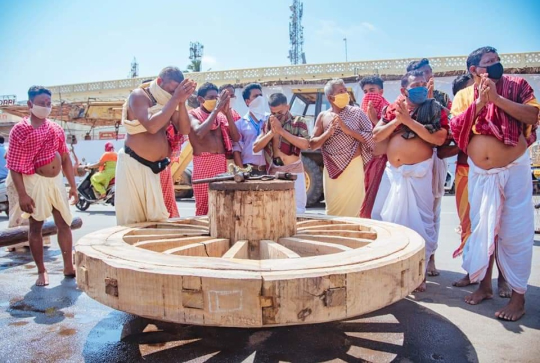 Wheels of Lord Jagannath Rath in Puri are ready. Rath Yatra likely on ...