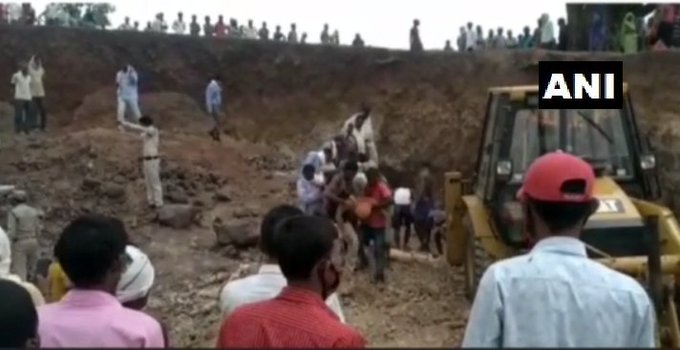 Madhya Pradesh: Six killed in limestone quarry collapse | India News ...
