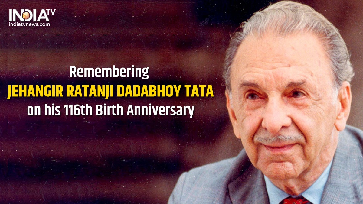 Remembering JRD Tata: Maverick entrepreneur and visionary par ...