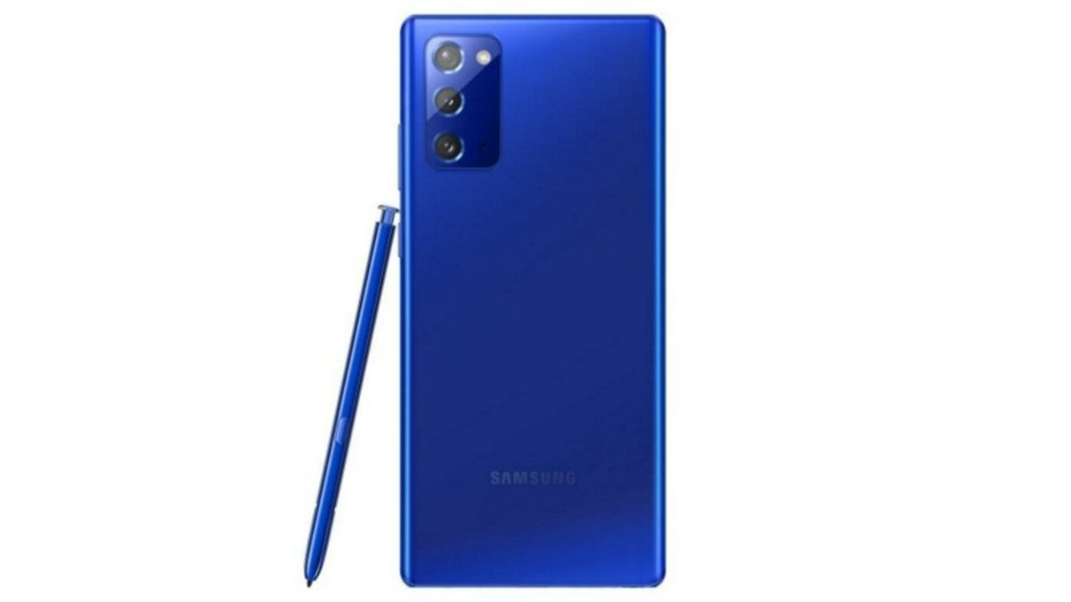 Samsung Galaxy Note 20 Mystic Blue colour variant availability details ...