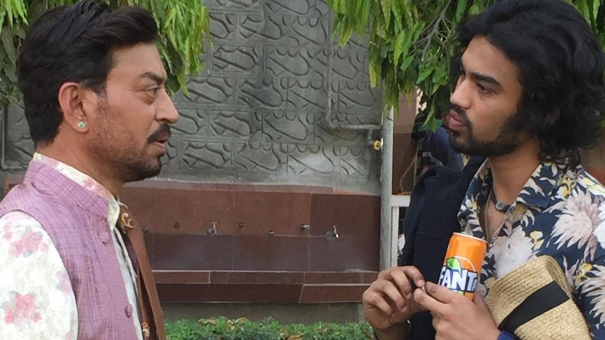 Irrfan Khan's son Babil shares BTS pics from last film Angrezi Medium ...