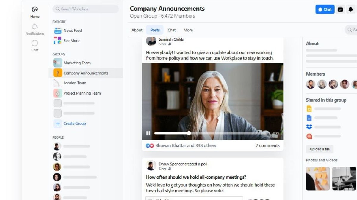 Facebook's Workplace brings new features on its platform: Know what's ...