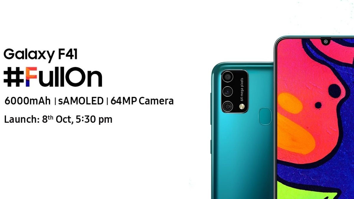Samsung Galaxy F41 launching in India today: How to watch live stream ...