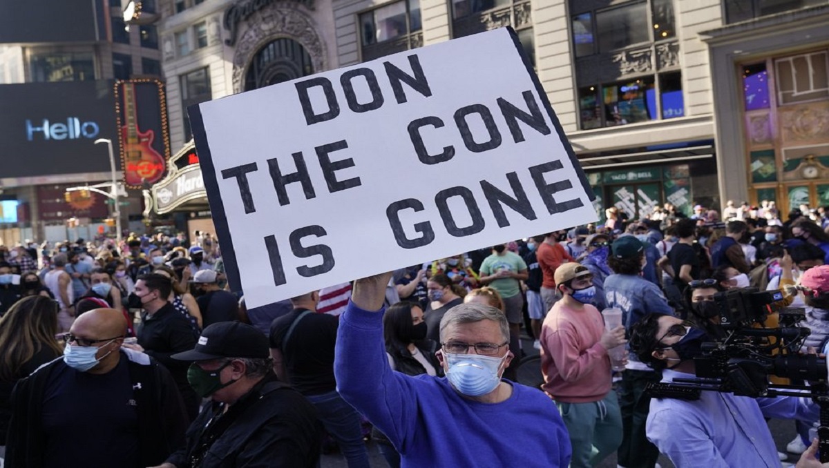 In Pics: Celebration erupts across America as Joe Biden elected US ...