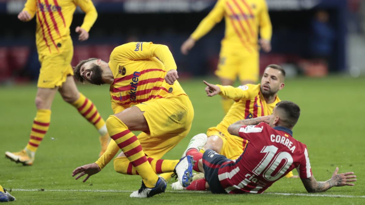 Gerard Pique likely out for several months because of knee injury ...