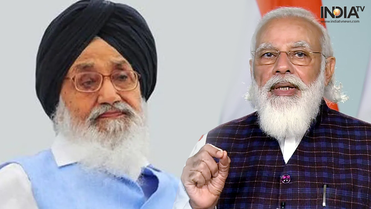 PM Modi dials Parkash Singh Badal to extend birthday wishes days after ...
