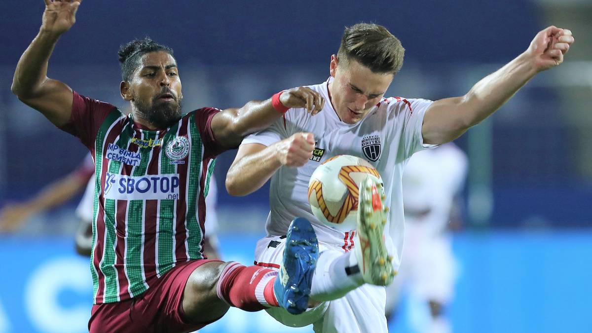 ISL 2020-21: ATK Mohun Bagan thump NorthEast United 2-0, jump to top ...