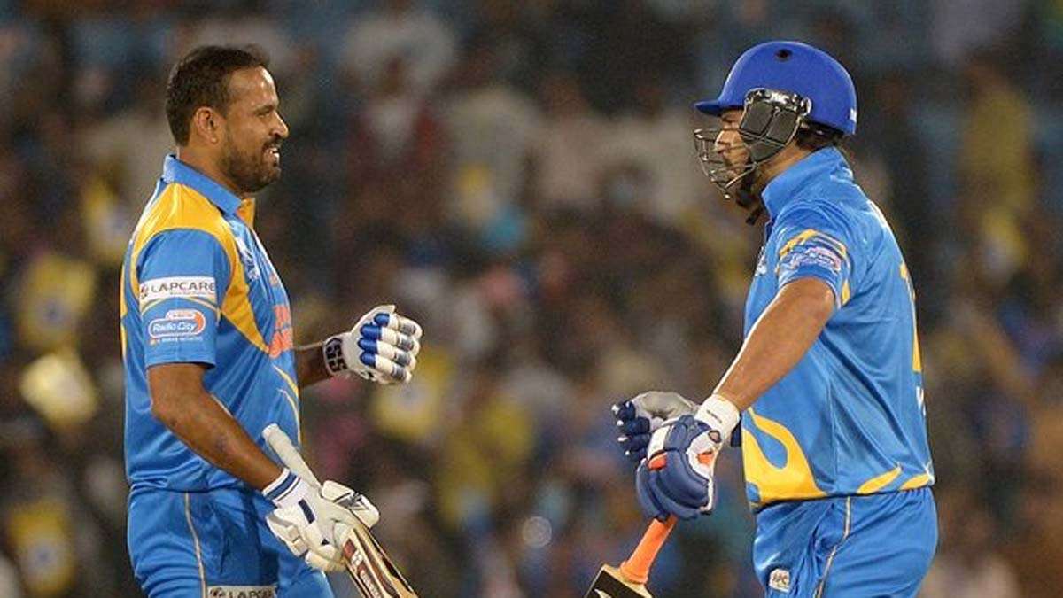 Yuvraj Singh, Yusuf Pathan power India Legends to Road Safety World ...