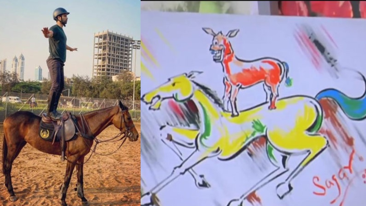 Vicky Kaushal recreates 'Majnu Bhai' Anil Kapoor's Welcome painting as ...