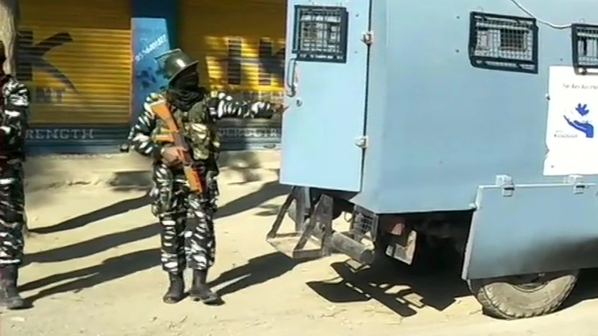 Three terrorists killed in encounter with security forces in Jammu and Kashmir's Pulwama | India ...