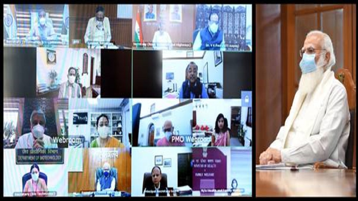 PM Modi high level meeting oxygen supply covid 19 health infrastructure ...