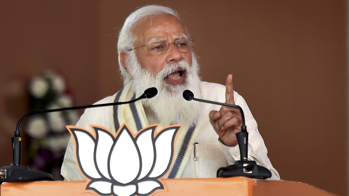 Bengal polls 2021 PM Modi Mamata Banerjee Didi clean bowled BJP scored ...