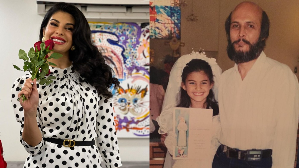 Jacqueline Fernandez's adorable birthday wish for her dad will melt ...