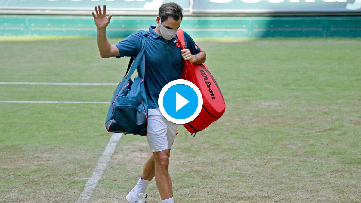 Watch: Federer has no answers to Auger-Aliassime aggressive display at Halle Open | Tennis News ...