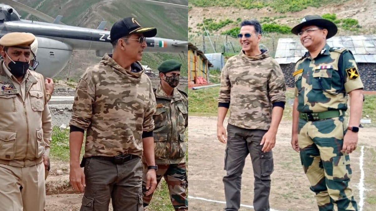 Akshay Kumar visits J&K's Bandipora to meet BSF braves: 'My heart is ...
